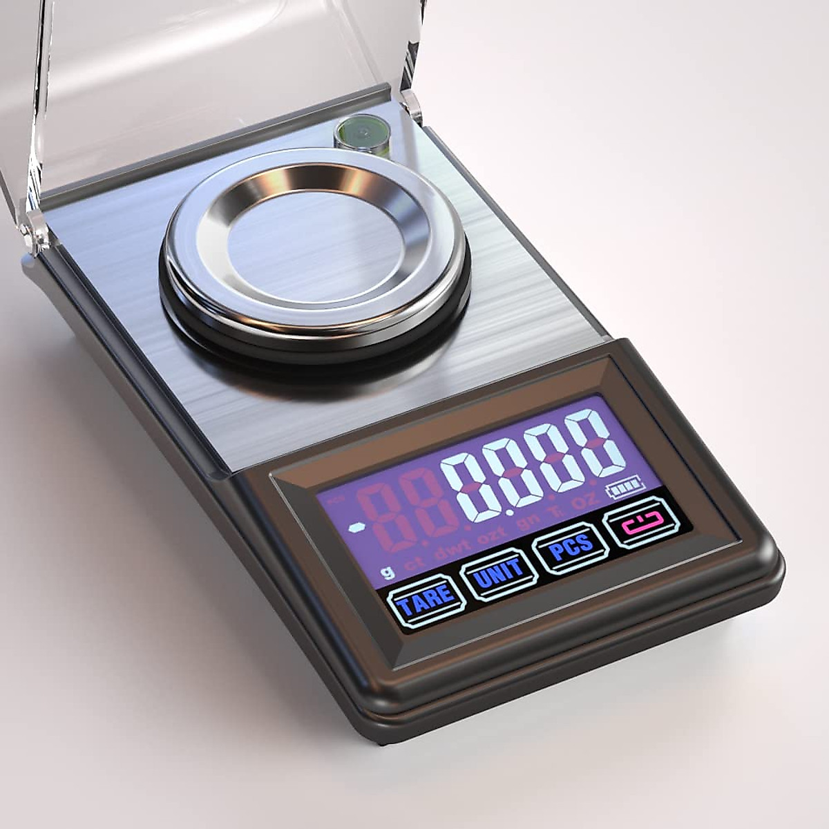 Bulipu 50g/0.001g Digital Scale, Electronic Scale Labs Jewelry Coins Herbs Food, 2646