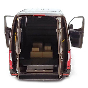 KiNSMART Mercedes-Benz Sprinter UPS Edition Delivery Van 1:48 Scale 5"