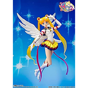 TAMASHII NATIONS - Pretty Guardian Sailor Moon Sailor Stars - Eternal Sailor Moon, Bandai Spirits S.H.Figuarts Action Figure