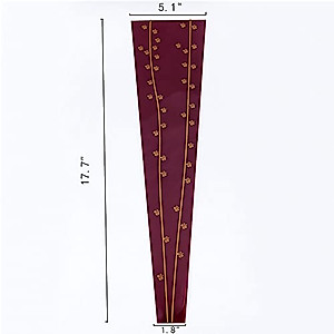 OUKEYI 150 Counts /6 Colors Flower Wrapping Paper Single Rose Packaging Bag,Florist Bouquet Supplies,Waterproof Floral Wrapping Paper 17.7 * 5 * 1.8Inch