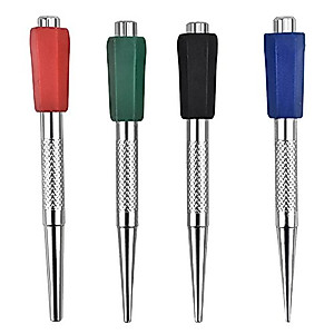 Xage 4 Pieces Nail Punch Set Tool for Woodwork