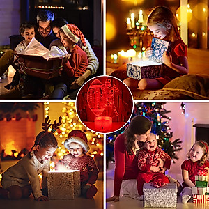 Football Night Lights for Kids, 3D LED Illusion Lamp 7 Colors Changing Nightlight with USB Powered, Touch & Remote Control Best Birthday Christmas Gifts for Boys Girls Kids Baby