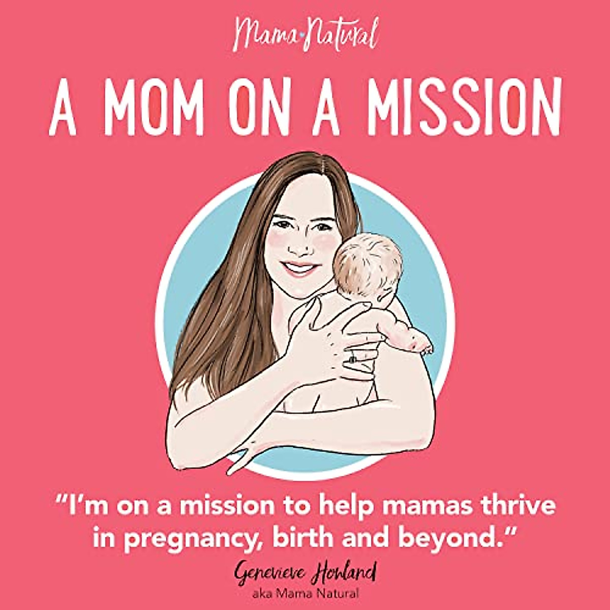 Mama Natural Nipple Cream for Breastfeeding (2 oz) | 100% Organic Nipple Balm Safe for Nursing | Probiotic Powered & Lanolin Free Organic Nipple Butter | Sore Nipple Relief Breastfeeding