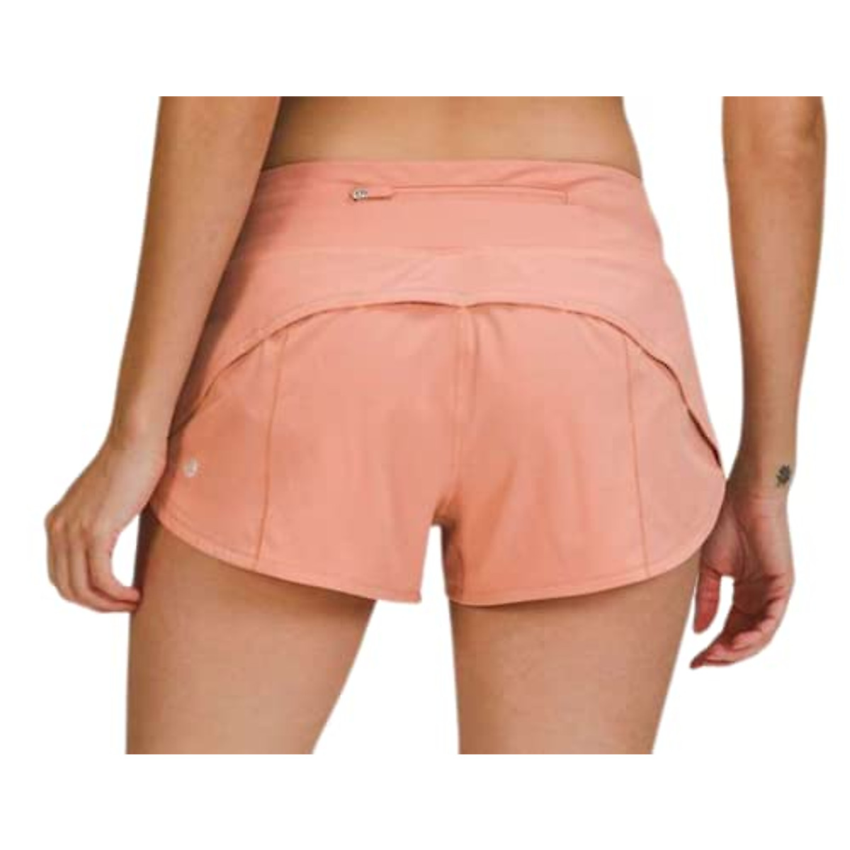 LULULEMON Speed Up Short Low-Rise 2.5" Lined (Pink Savannah, Size 4)