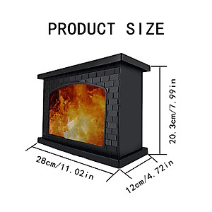 HRTX Waterproof Flame ​Led Camping Lantern, Home Christmas Lights, Metal Flickering Flame for Patio Garden Table Yard Halloween Christmas