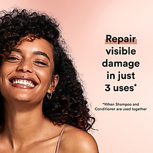 Suave Professionals Damage Repair Shampoo + Conditioner Coconut Oil, 28 Fl Oz (Pack of 4)