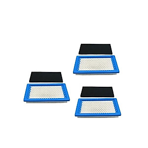 MOWFILL 3 Pack 11013-7017 Air Filter With Pre Filter 11013-7016 Replace Kawasaki 11013-7034 03748502 2153800 5101655X4 21538000 531308157 531 30 81-57 MIU10998 Fits FH381V FH430V X300 X300R