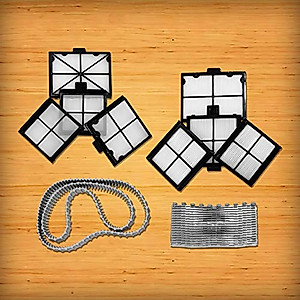 Dolphin Nautilus CC Robotic Pool Cleaner Tune-up Kit with Replacement Filters, Active Brush, and Tracks for Extending The Life of Your