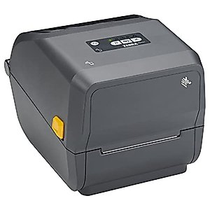 ZEBRA ZD421 300 dpi Thermal Transfer and Direct Thermal Desktop Label Printer - USB, USB Host, Bluetooth and WiFi Connectivity - 4 IPS, 4.27" Max Print Width Monochrome Barcode Printer - JTTANDS