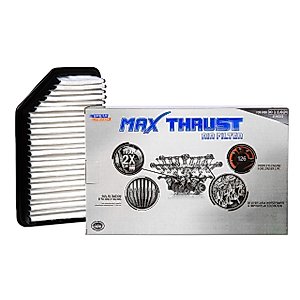 Spearhead Max Thrust Performance Engine Air Filter For All Mileage Vehicles - Increases Power & Improves Acceleration (MT-206)