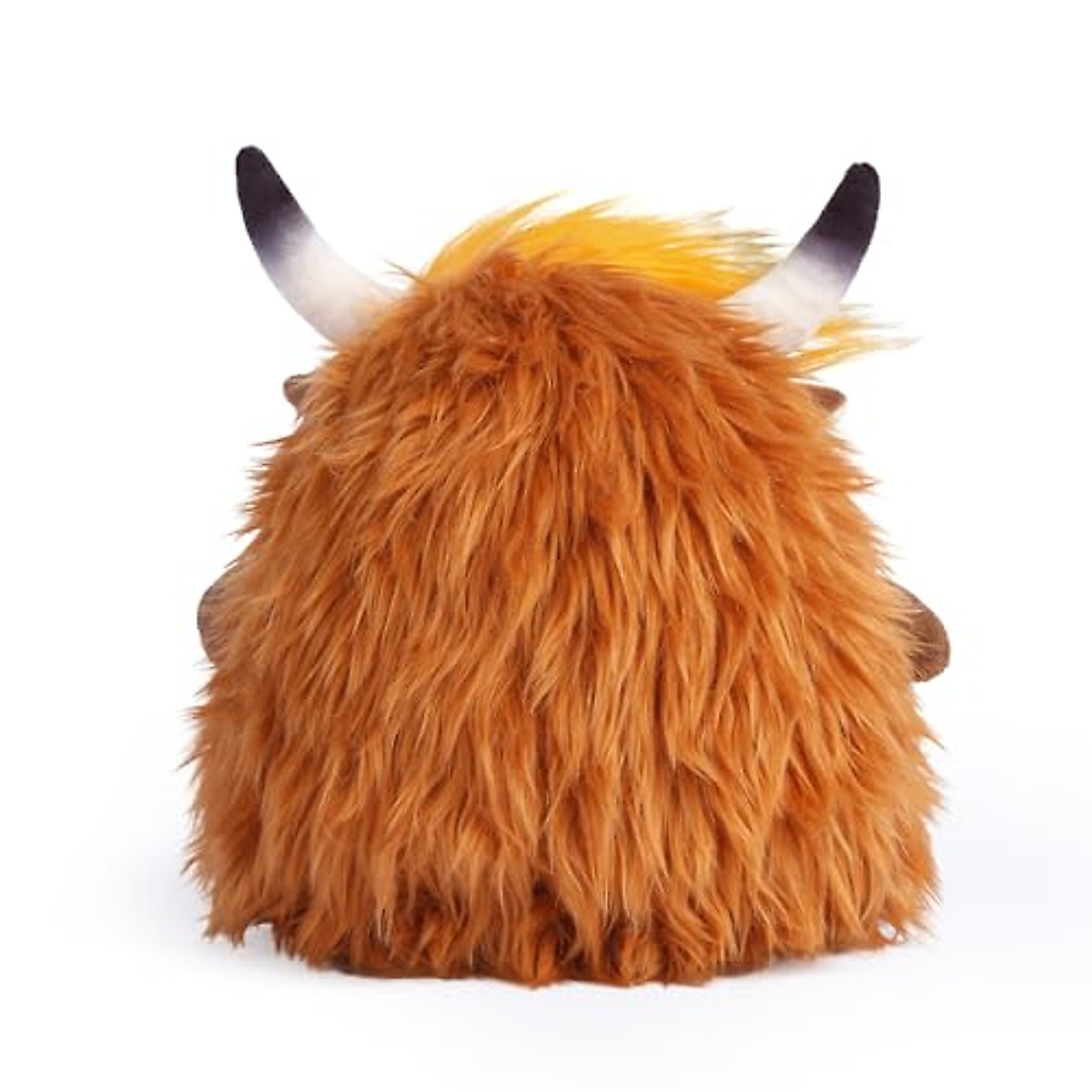 rivoeis Highland Cows Stuffed Animals Cow Plush Toy Cute Animal Stuffies Plush Highland Cows Decor (Brown, 8 Inch)