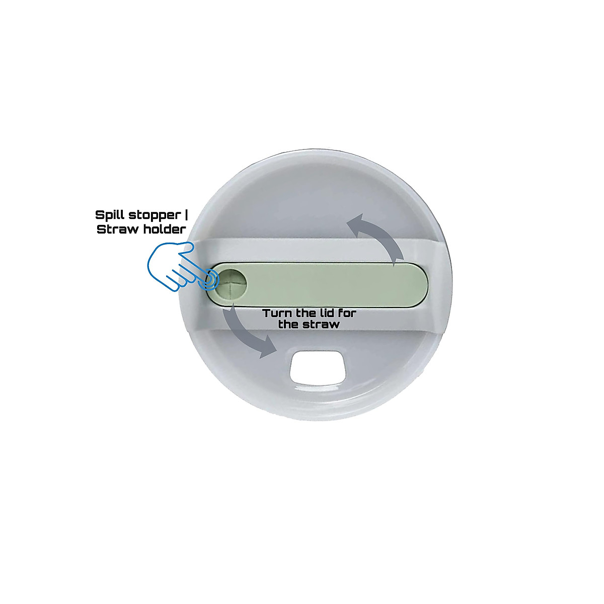 Ask HydroQuench 2.0 40oz /1183 ml Tumbler - Insulated Stainless Steel Travel Mug with reusable Straw, and Silicone Boot. (Charcoal)