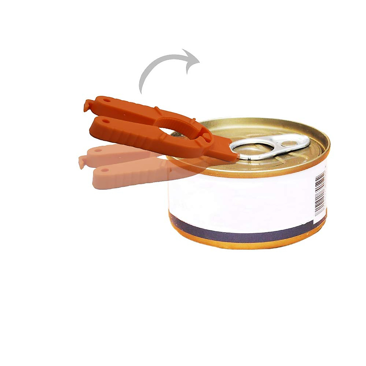 2 Pack 3 in 1 Bottle Can Opener, Plastic Water Bottle Opener, Jar Opener, Twist-Off for Bottle Gripper, Weak Hands, Children Seniors, Elderly, Arthritis Sufferers Lid Seal Remover