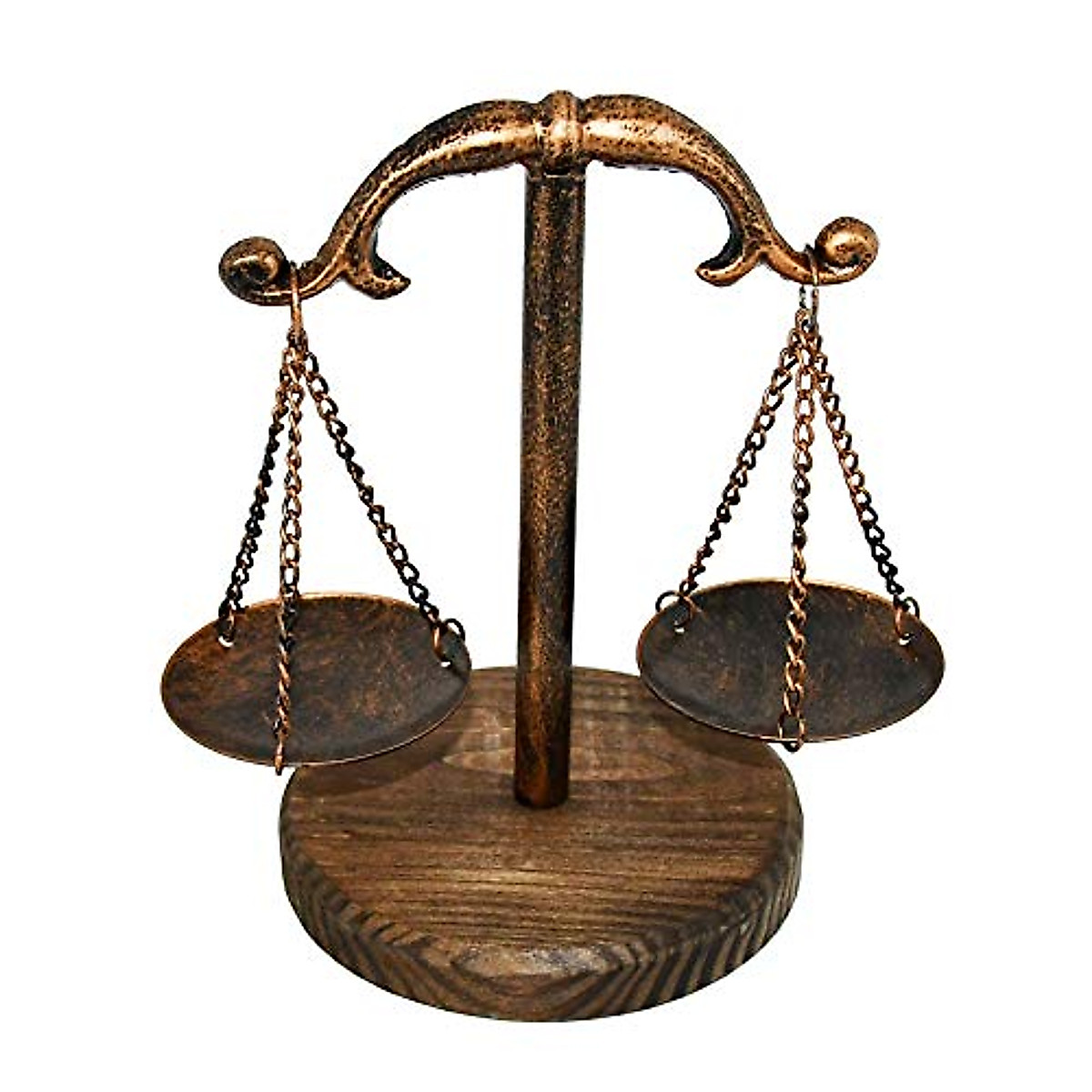 Owlgift Vintage Libra Jewelry Tray – Elegant Farmhouse Decor & Organizer