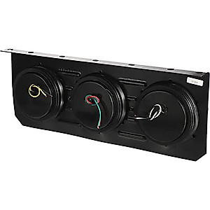 Partsam 63 LED Truck Trailer Tail Lights Bar Kit, Stop Turn Signal Brake Reverse Taillight with Iron Bracket Base Waterproof 12V-30V 4 Inch Round Led Trailer Tail Lights RV Camper Flatbed Trucks(2pcs)