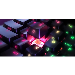 Xtrfy K5 Compact Gaming Keyboard RGB Wired US Layout (Black)