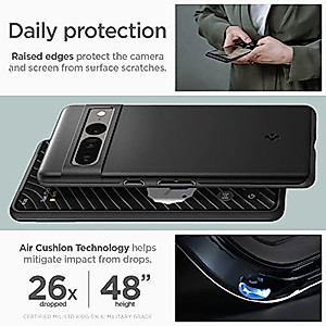 Spigen Thin Fit Designed for Pixel 7 Pro Case (2022) - Black