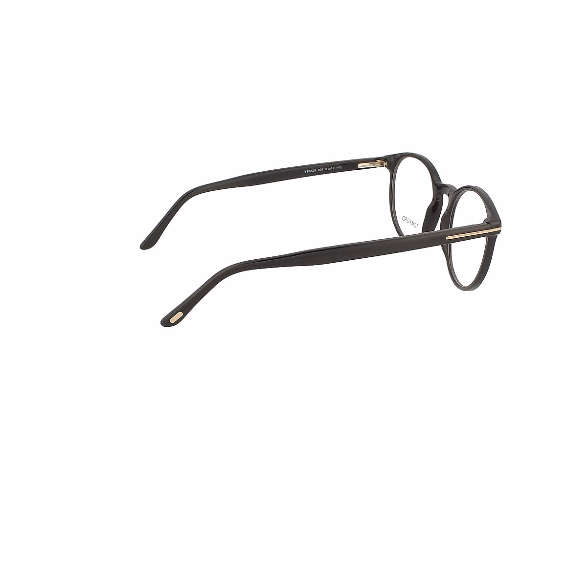 TOM FORD Eyeglasses FT5524 001 Shiny Black