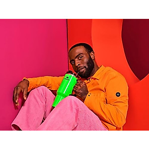 STANLEY Quencher H2.0 FlowState Stainless Steel Vacuum Insulated Tumbler with Lid and Straw for Water, Iced Tea or Coffee, Smoothie and More, Neon Green, 40 OZ