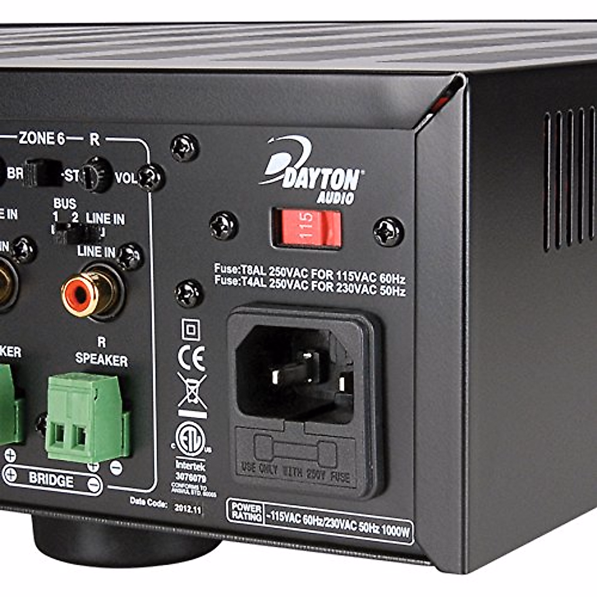 Dayton Audio MA1240a: 12 Channel Amplifier for Optimal Sound