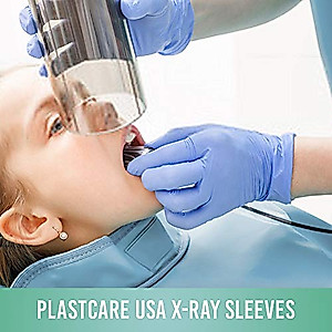 Biodegradable Disposable Plastic Digital X-Ray Sensor Cover Barrier Sleeves (Box of 500) (8" x 1 3/8")