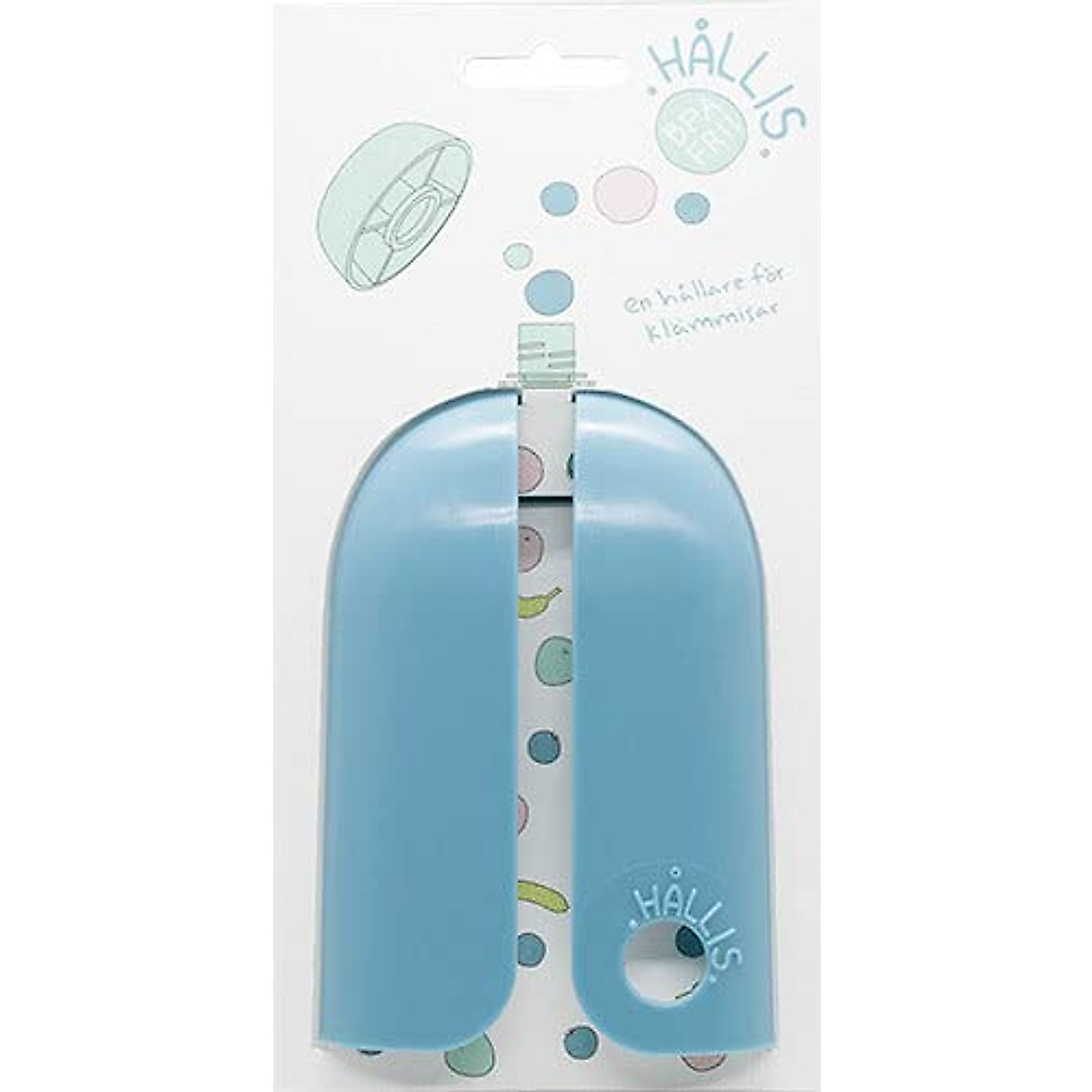 HÅLLIS The Swedish Squeeze Pouch Holder - 2pack - The Baby Product You Didn't Know You were Missing - Enjoy a Snack on The go - No More Messy Clean-ups - Fits Most Squeeze Pouches