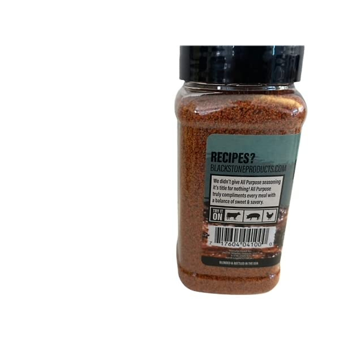9.6 Oz Blackstone Whiskey Burger Seasoning & 7.3 Oz Blackstone All Purpose Seasoning