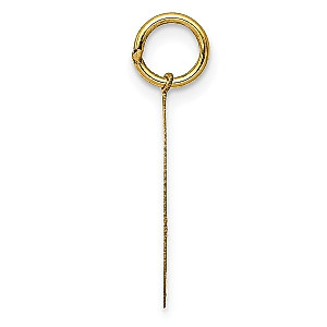 IceCarats 14K Yellow Gold Set Best Friend Necklace Charm Pendant