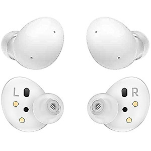 SAMSUNG Galaxy Buds2 True Wireless Earbuds Noise Cancelling Ambient Sound Bluetooth Lightweight Comfort Fit Touch Control, International Version (White)