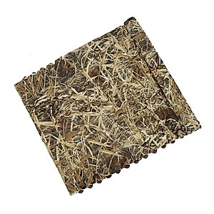 AUSCAMOTEK Duck Blind Material Camo Netting for Bird Hunting Boat Cover Camoflage Nets Dry Grass Pattern 5ftx20ft
