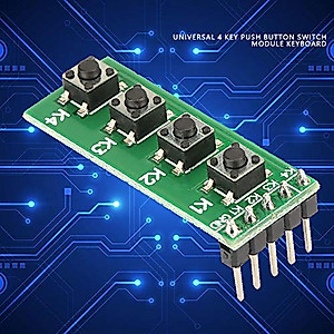 Switch Board DIY Key Universal 4 Key Push Button Switch Module Keyboard Board