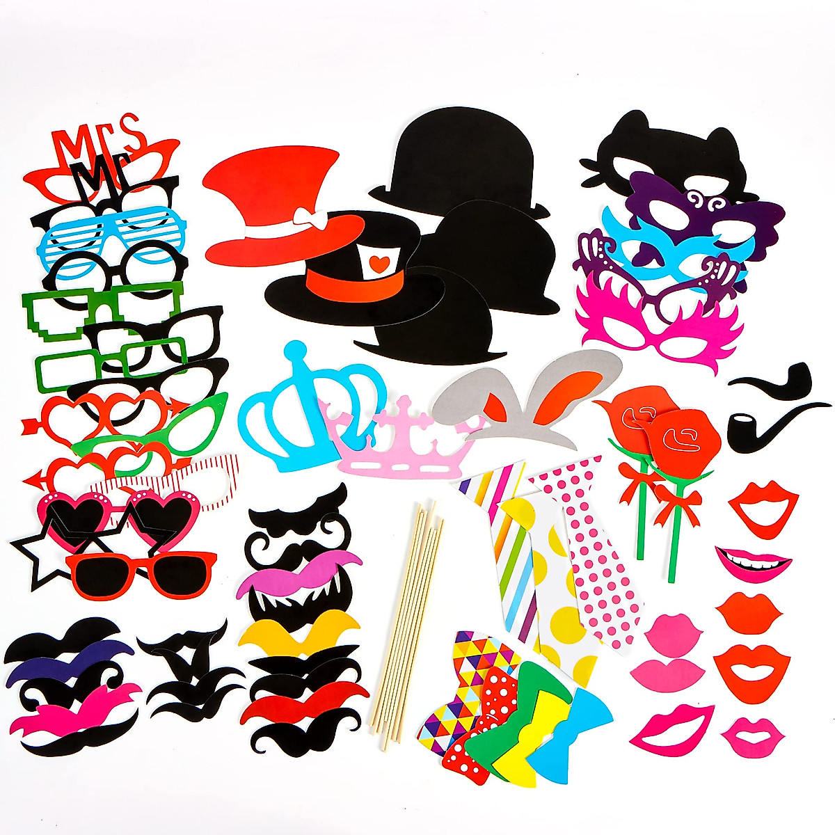 Joyin Toy Graduation Photo Booth Props 66 Pieces