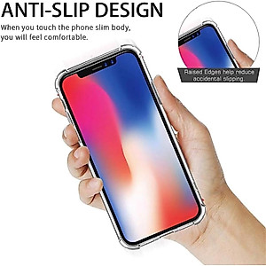 GuluGuru [2-Pack] for Motorola ThinkPhone Case Crystal Clear [Anti-Yellowing Technology] Transparent Soft TPU Defensive Bumper Cover Light Slim Shockproof Armor Protective Phone Case