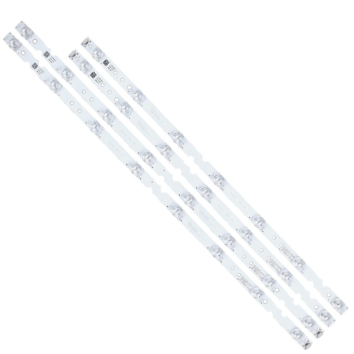 GuuYebe LED Backlight Strips for 55'' TV 55S421 55S425 55S423 4C-LB5508-HR02J 4C-LB5507-HR02J 55HR330M08A2 55HR330M07B2 SJ.SB.D5500801 55D6 Replacement