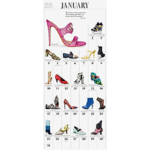 365 Days of Shoes Picture-A-Day Wall Calendar 2021
