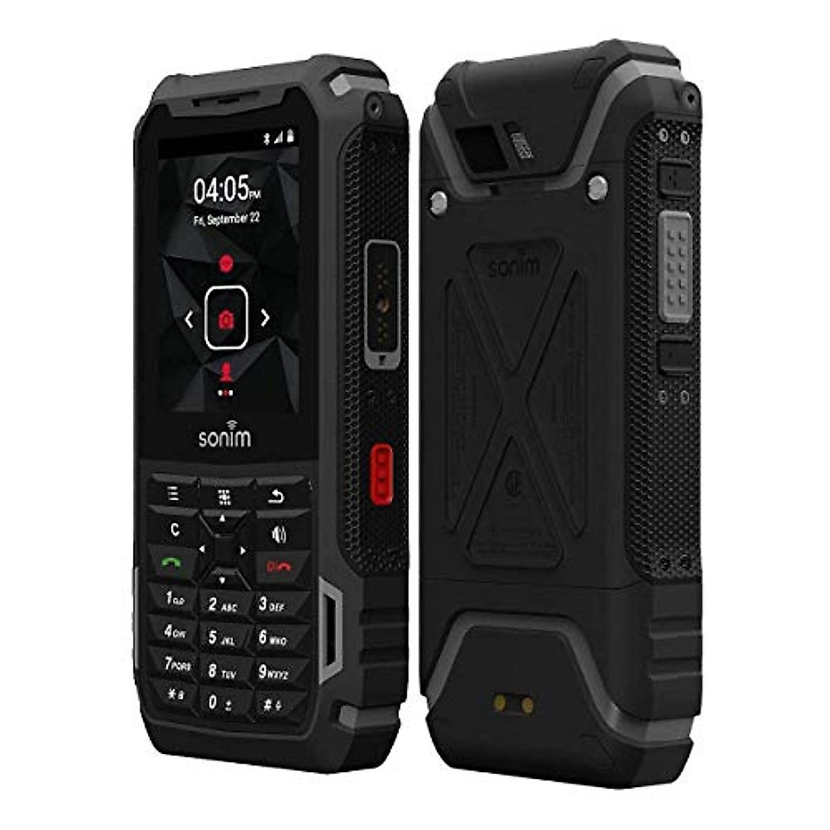 Sonim XP5s Dual-SIM XP5800 16GB 2.64" (GSM Only, No CDMA) Factory Unlocked 4G/LTE Rugged Cellphone (Black) - International Version (Renewed)
