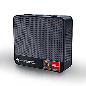 Beelink SER5 Mini PC,AMD Ryzen 5 5500U (6C/12T,up to 4.0GHz),Mini Computer with 16GB DDR4/500GB NVMe SSD, Micro pc Support Three Screen Display(2*HDMI/Type-C)/WiFi6/BT5.2