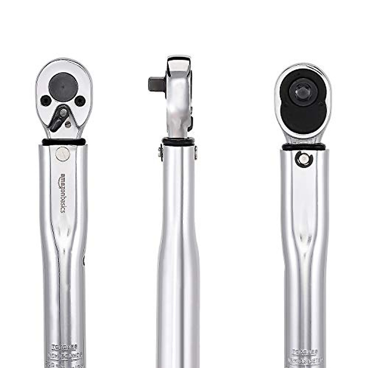 Amazon Basics 1/4-Inch Drive Click Torque Wrench - 35-200 in.-lb, 3.95-22.5 Nm