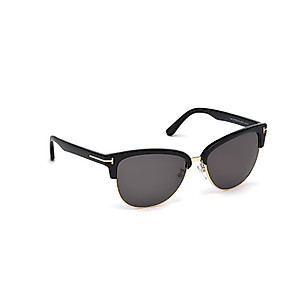 Tom Ford Fany Sunglasses in Shiny Black FT0368 01A 59