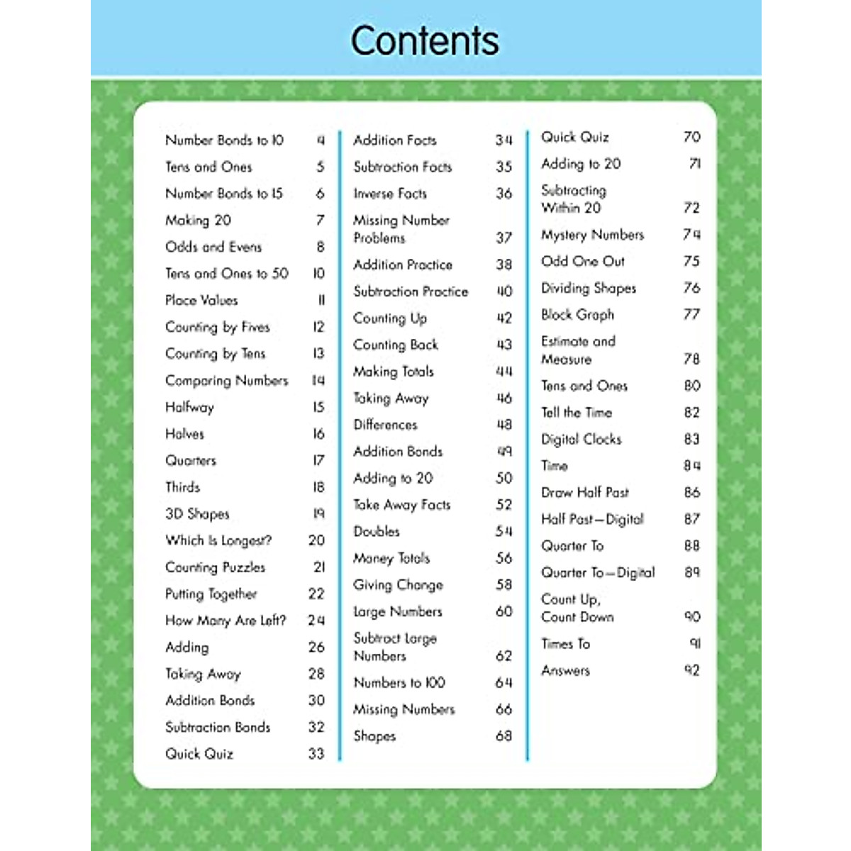 Second Grade Math Workbook Ages 7 to 8: 75+ Activities Addition & Subtraction, Math Facts, Word Problems, Comparing Numbers, Counting Money, Telling ... Shapes, Measurement & More (Common Core)