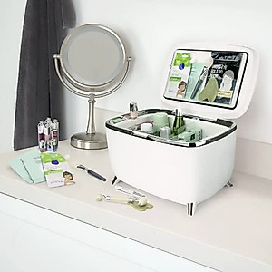 PERSONAL CHILLER Mini Skincare Fridge 6 Liter, Portable Cosmetic Fridge, Low Noise Small Refrigerator for Beauty Products, Beverage, Home, Bedroom, Dorm, Office