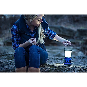 Stansport 500 Lumen Lantern with SMD Bulb, Blue/Black, one Size