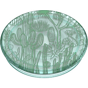 PopSockets Plant-Based Phone Grip with Expanding Kickstand, Eco-Friendly - Translucent Cacti