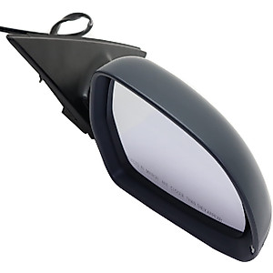 Kool Vue Driver & Passenger Side Power Heated Mirrors for Audi A4 Quattro A4 2009 With Signal Light; Without Memory Paintable Sedan & Wagon