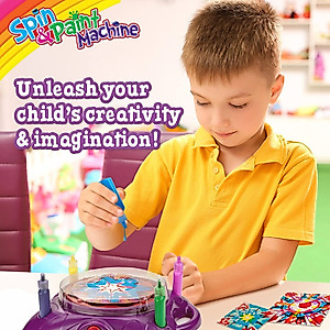 Creative Kids Spin & Splatter Masterpiece Bundle: Unleash Endless Creativity and Artistic Adventures