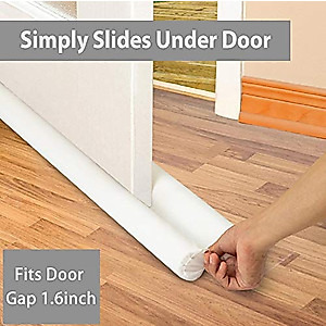 DraftStopper 36 Inches, Heavy Duty Door Sweep, Sound Proof, Thicker Door Draft Guard