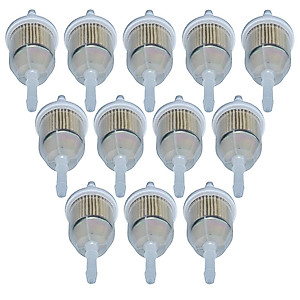 AUMEL 25 050 03-S Fuel Filter Kit 12Pcs For Kohler 25 050 08-S John Deere AM116304 GY20709 Gravely 21410800 21541500 Toro 98021 71-5960 Part.
