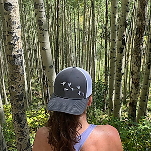 HORN GEAR Trucker Hat - Duck Hat Edition (Black/Black)