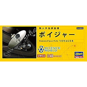 Hasegawa 1/48 science world no person space probe VoyageryJapanese plastic modelz
