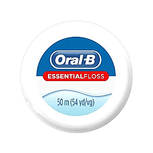 Oral-B Essential Floss 55 Yards Waxed (Pack of 6)